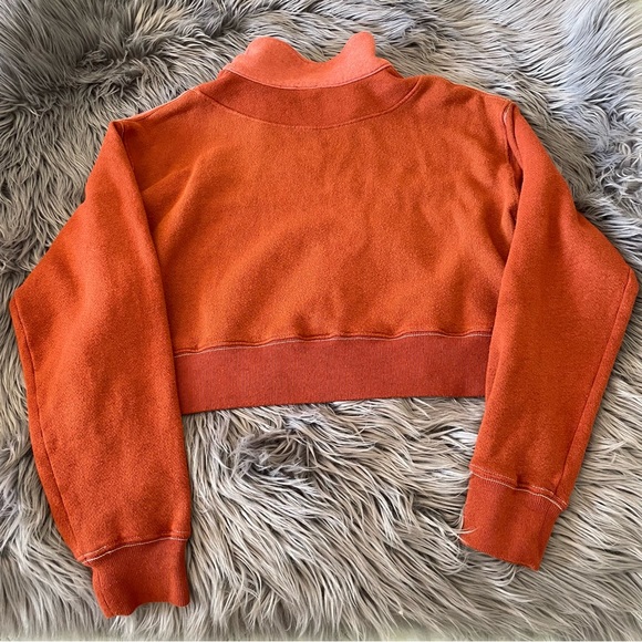 Re/Done | Tops | Redone Rare 9s Upcycled Crop Half Zip | Poshmark